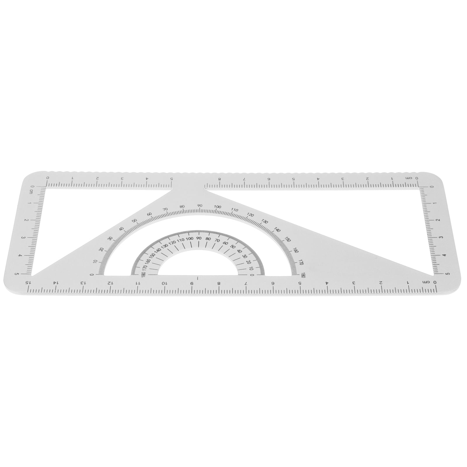 Protractor Drafting Ruler Drawing Measurement Tools Metal Ruler Metal ...