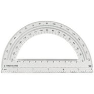 Westcott 6 inch Clear Plastic Protractor, 1 Piece - Walmart.com