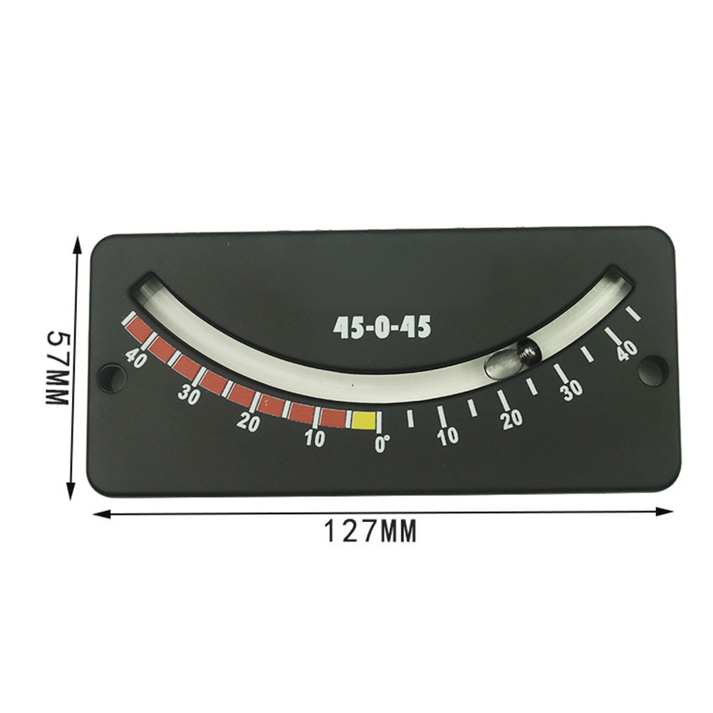 Protractor Inclinometer Angle Measuring Instrument Inclinometer 25-0-25 ...