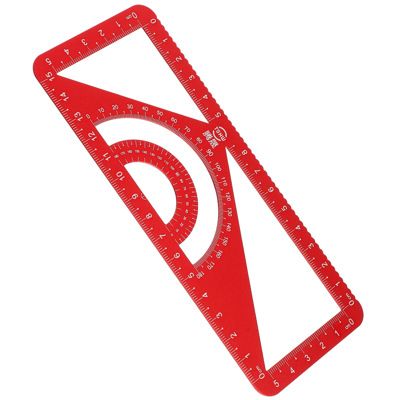 Protractor Rulers for Drawing Metal Aluminum Student Set Office ...