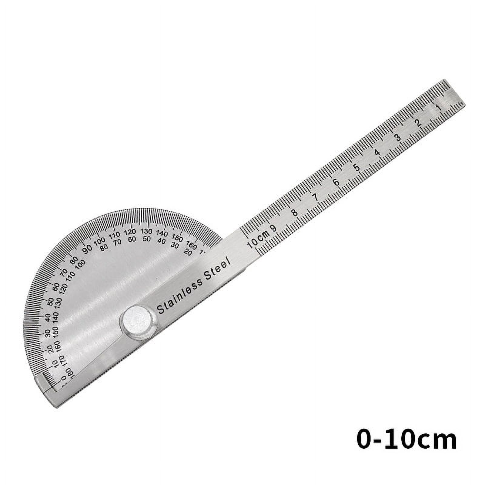 Protractor angle ruler indexing gauge stainless steel angle gauge angle ...
