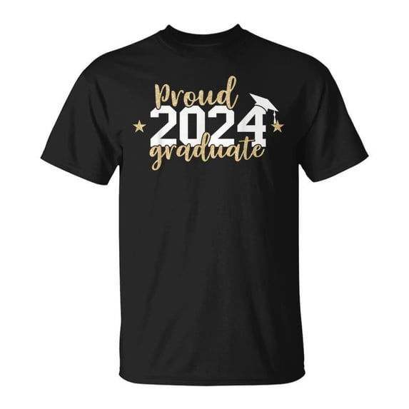 Proud 2024 Graduate Of A Class Of 2024 Senior Graduation 24 TShirt ...