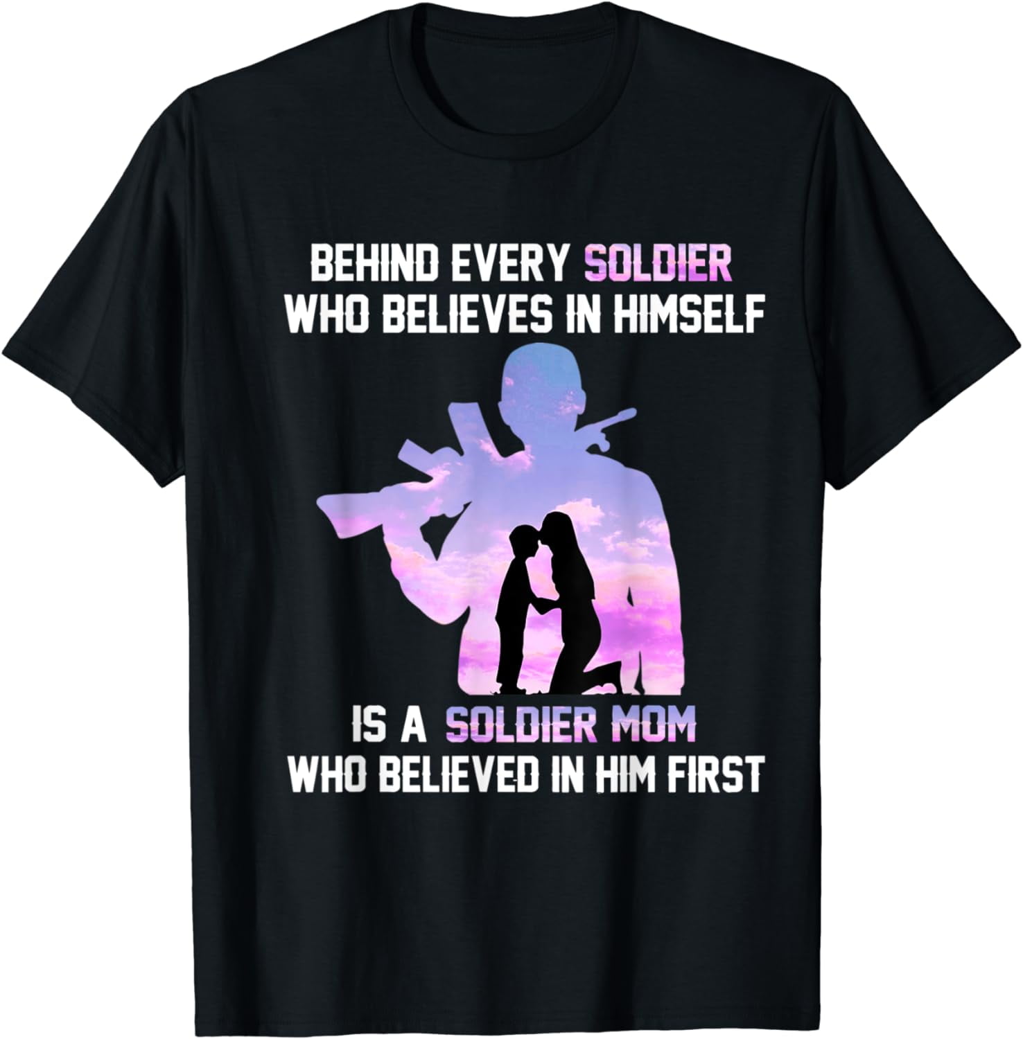 Proud Army Mom of Every Soldier Hero T-Shirt - Walmart.com