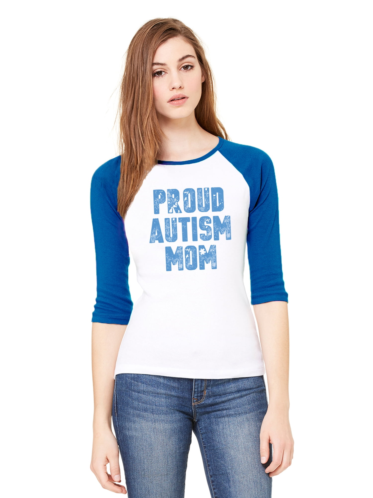 Proud Autism Mom T Shirt Autism Awareness Clothes Support Novelty ...
