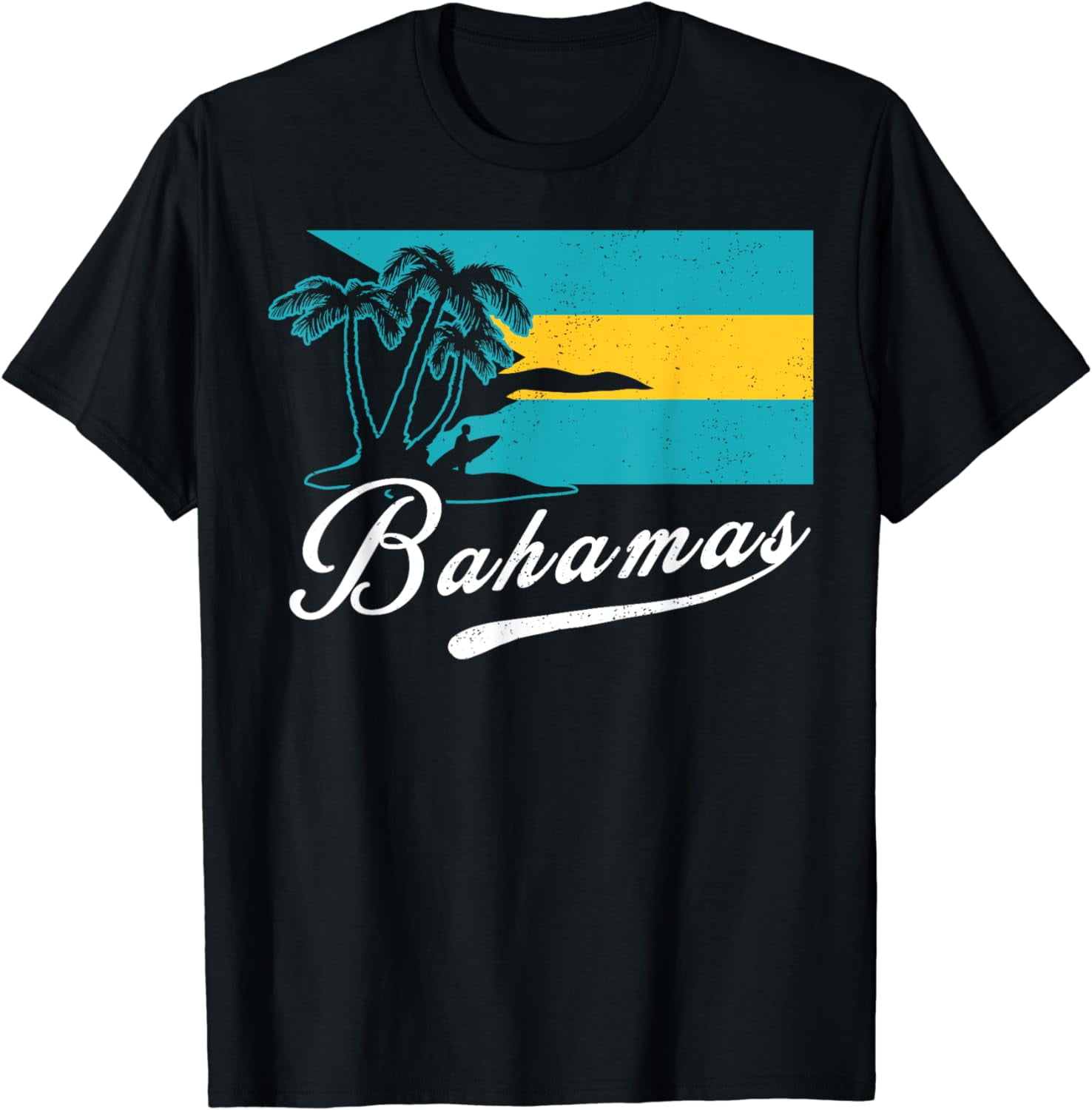 Proud Bahamas Bahamians Flag Gift Design Idea Nassau T-Shirt - Walmart.com