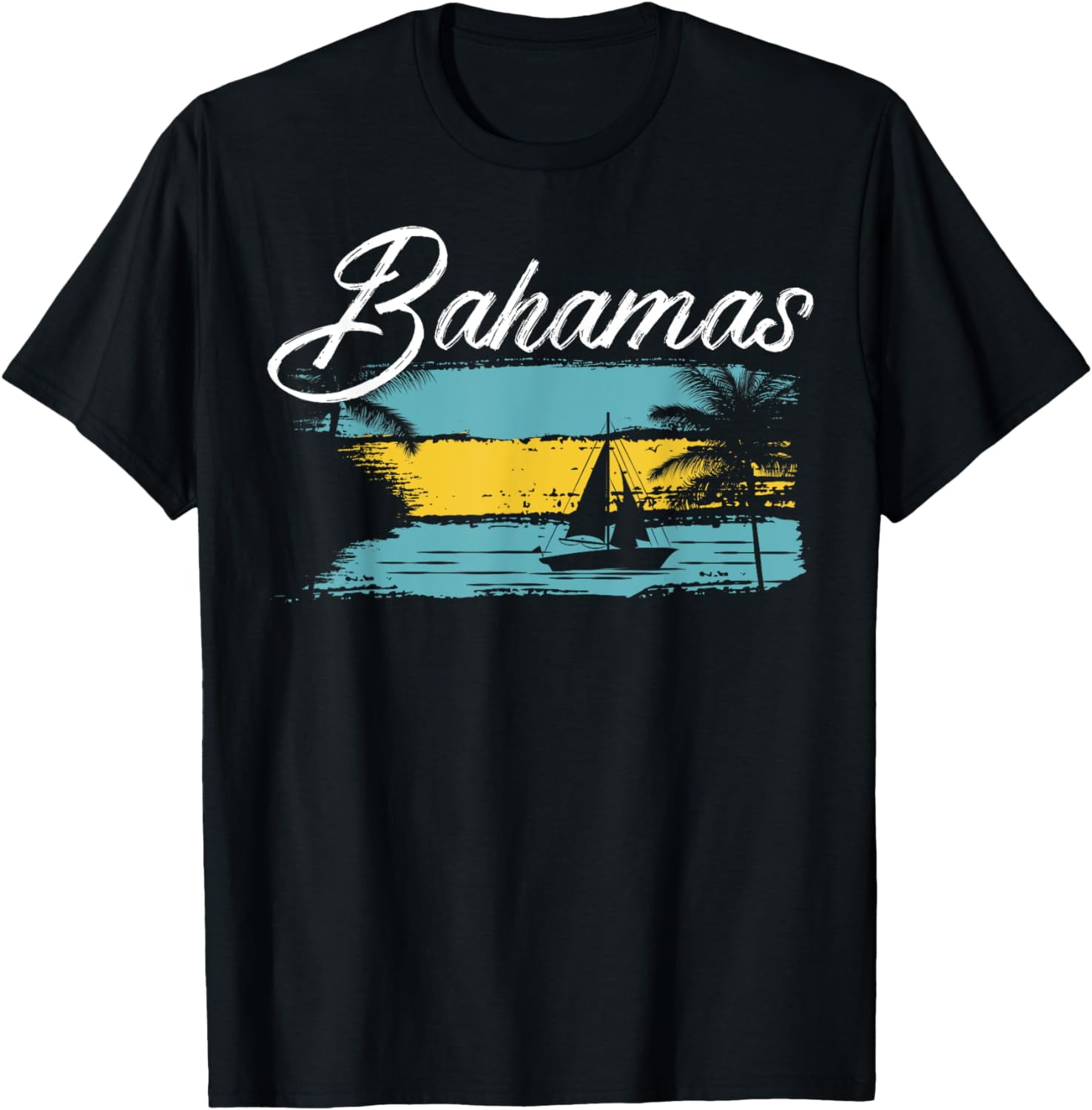 Proud Bahamas Bahamians Flag Gift Design Idea Nassau design T-Shirt ...