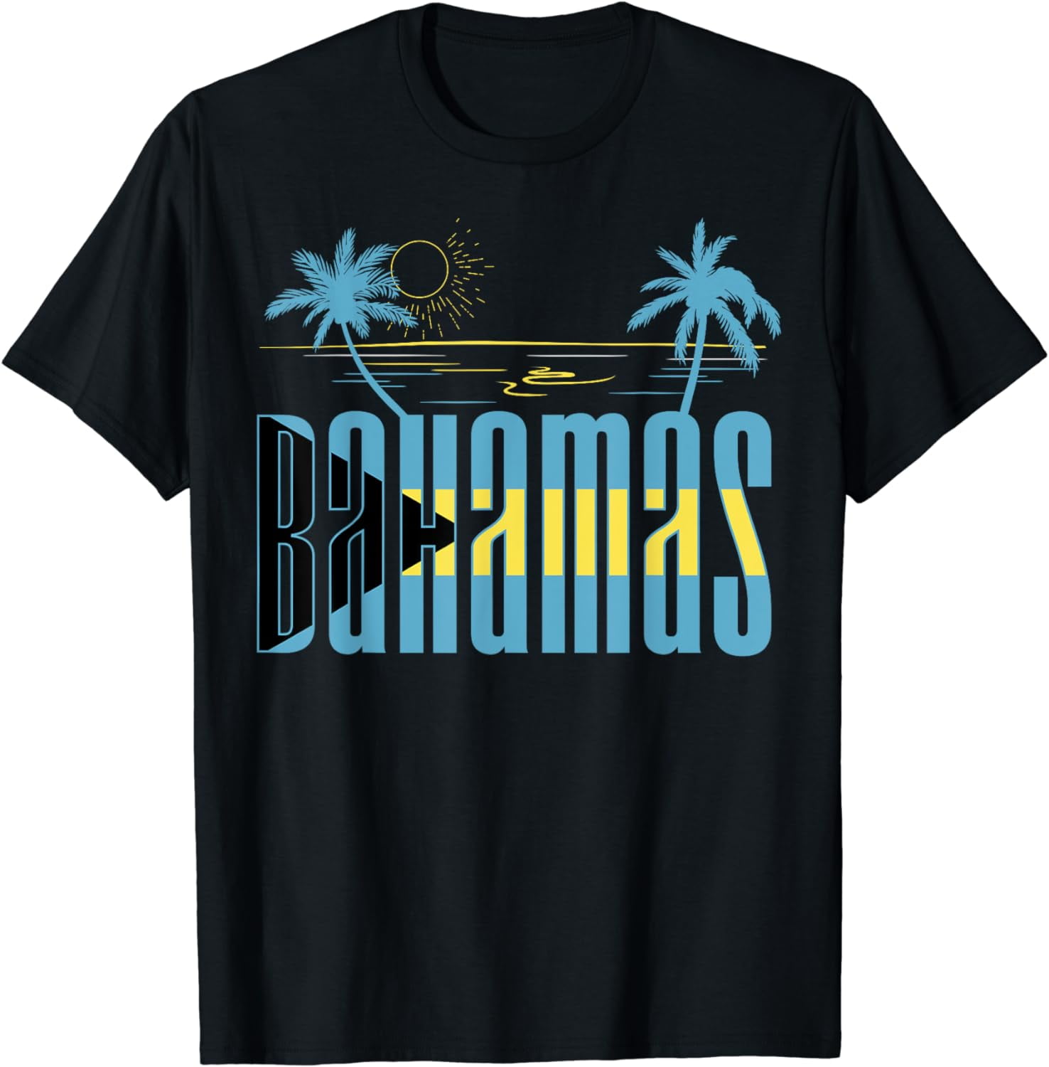 Proud Bahamas Bahamians Flag Gift Design Idea Nassau design T-Shirt ...