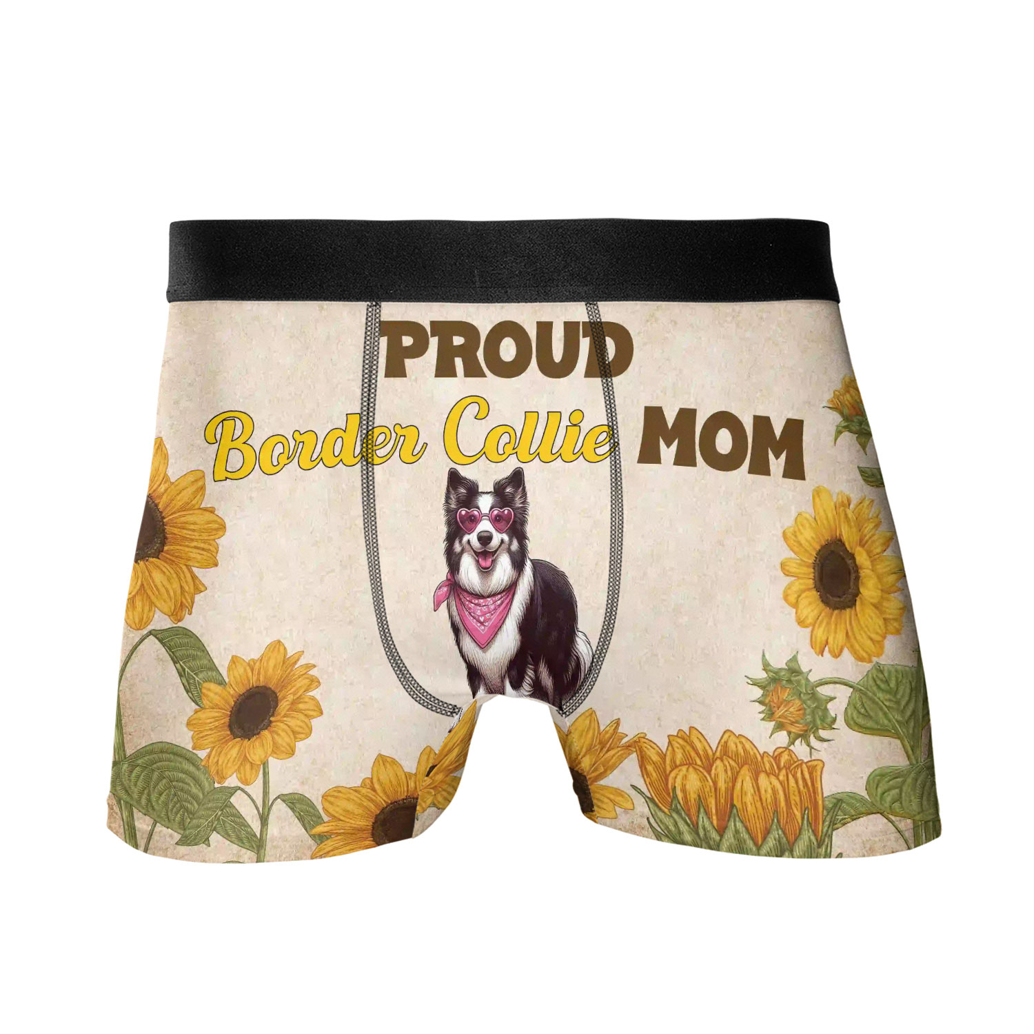 Proud Border Collie Mom Happy Mother's Day with Love All Over Print ...