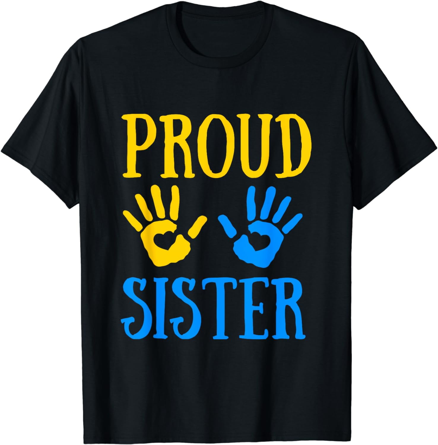 Proud Brother Down Syndrome Awareness Day T21 Ribbon Sister T-Shirt ...