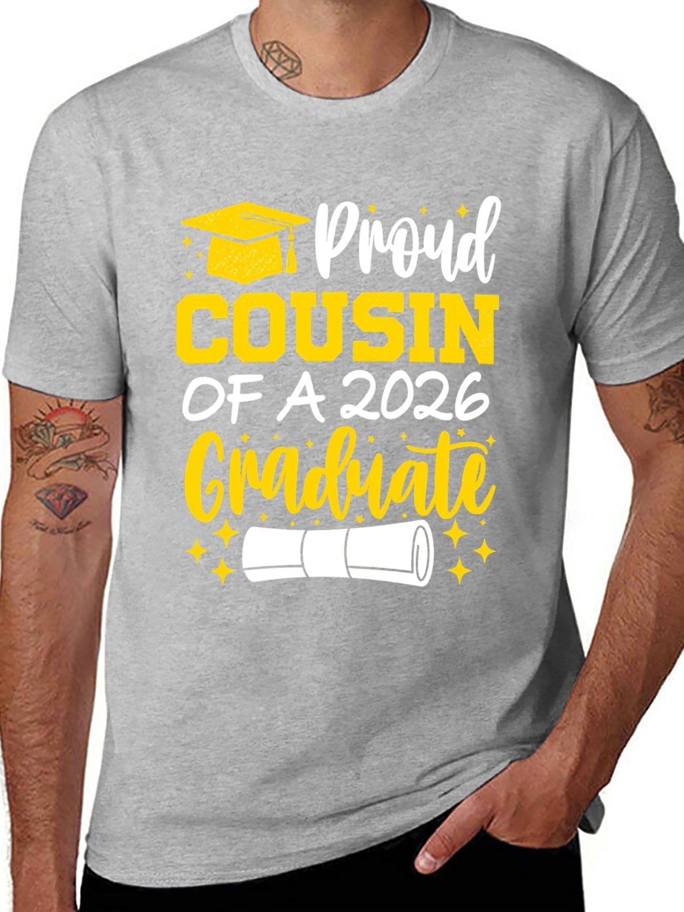 Proud Cousin of a 2026 Graduate T-Shirt – Class of 2026 Graduation Gift ...