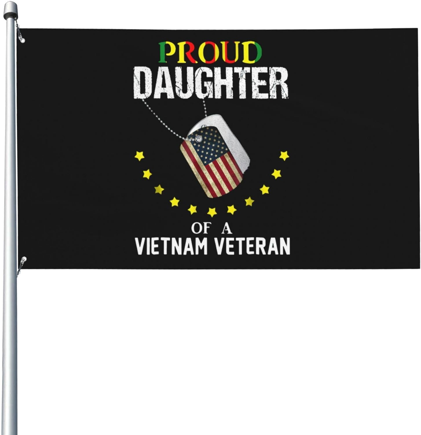 Proud Daughter of a Vietnam Veteran Flag Built For Outdoor Use America ...