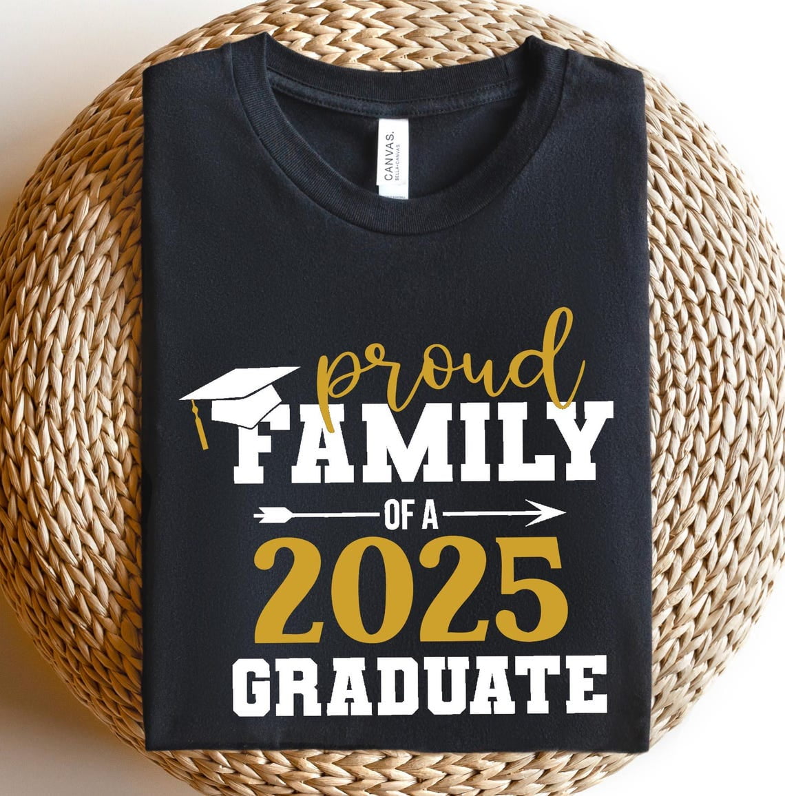 Proud Family Of A 2025 Graduate, Class Of 2025 Family Graduation Shirts ...