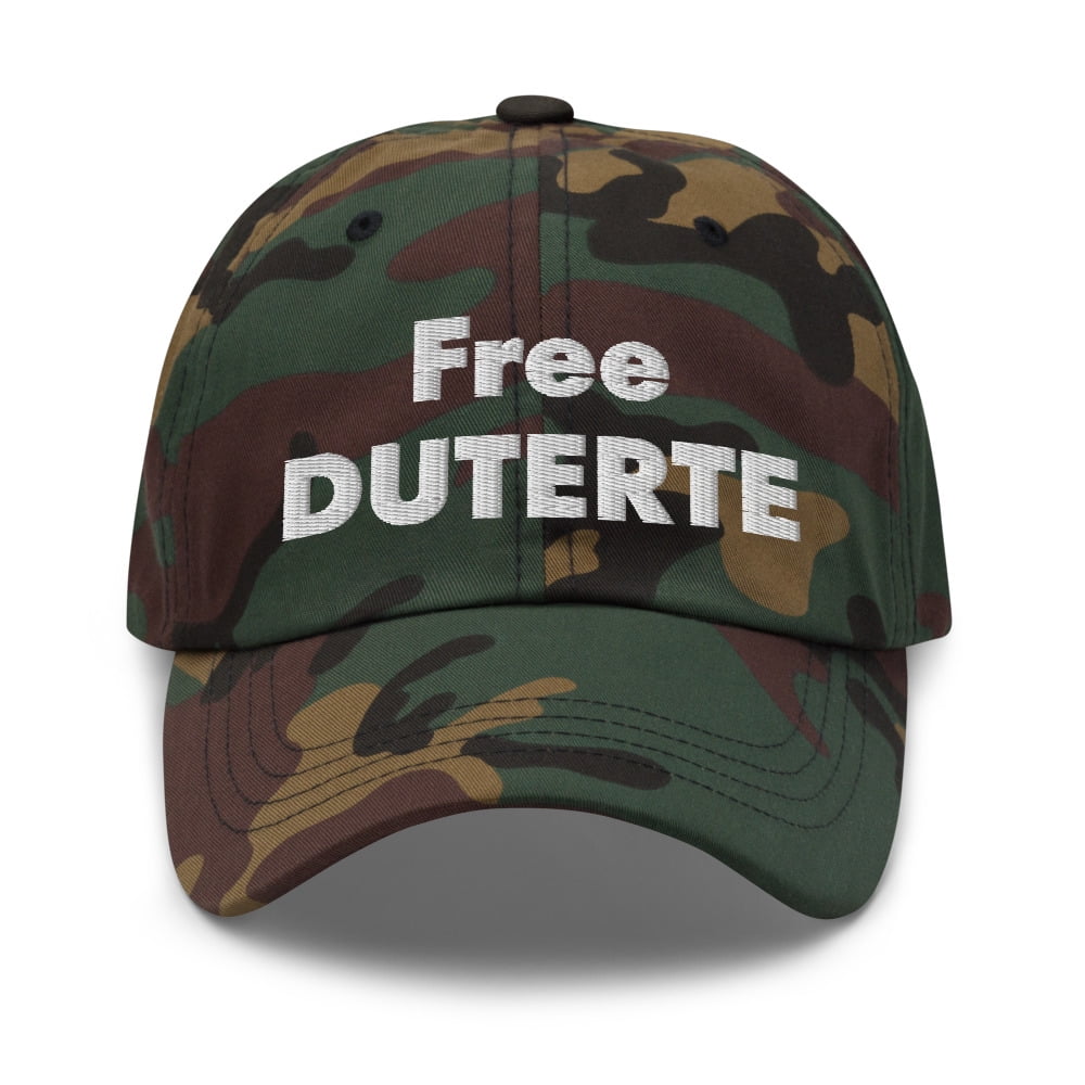 Proud Filipino Patriots Embroidered Dad Hat, Free Duterte Supporter ...