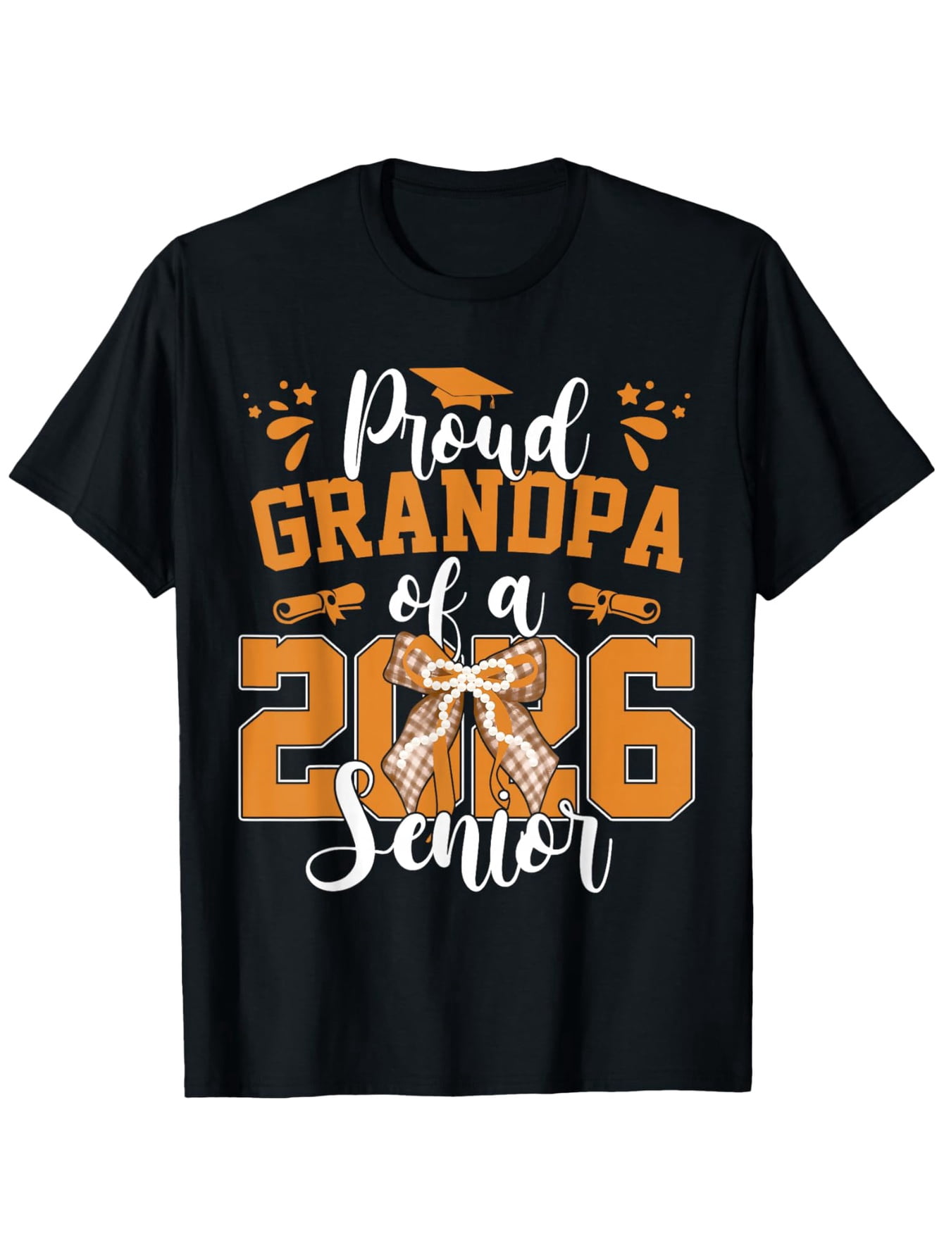 Proud Grandfather Class of 2026 Senior Graduation Gift T-Shirt ...