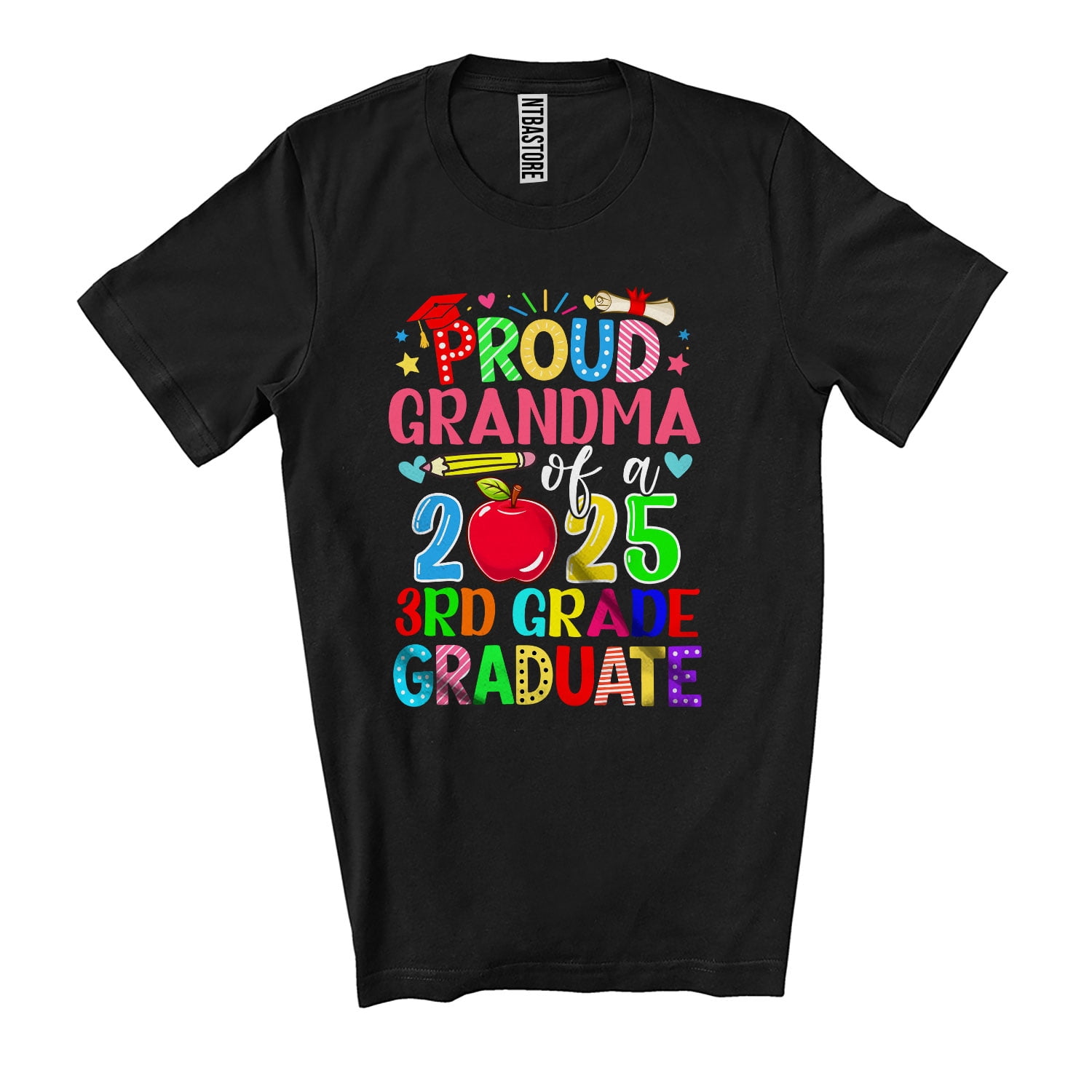Proud Grandma Class of 2025 3rd Grade Graduate; Amusing Graduation Last ...