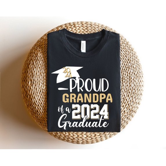 Proud Grandpa of A 2024 Graduate Shirt,Graduate Grandpa Shirt,Proud ...