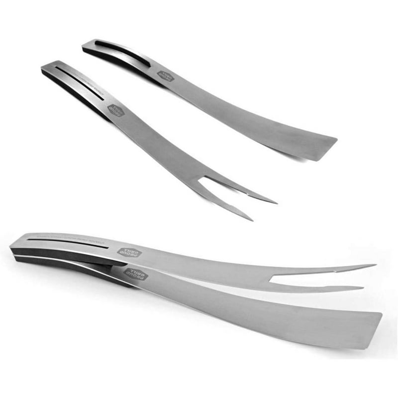 Proud Grill Connect it Magnetic BBQ Tool Set - 2 BBQ Tools - 4 Uses ...