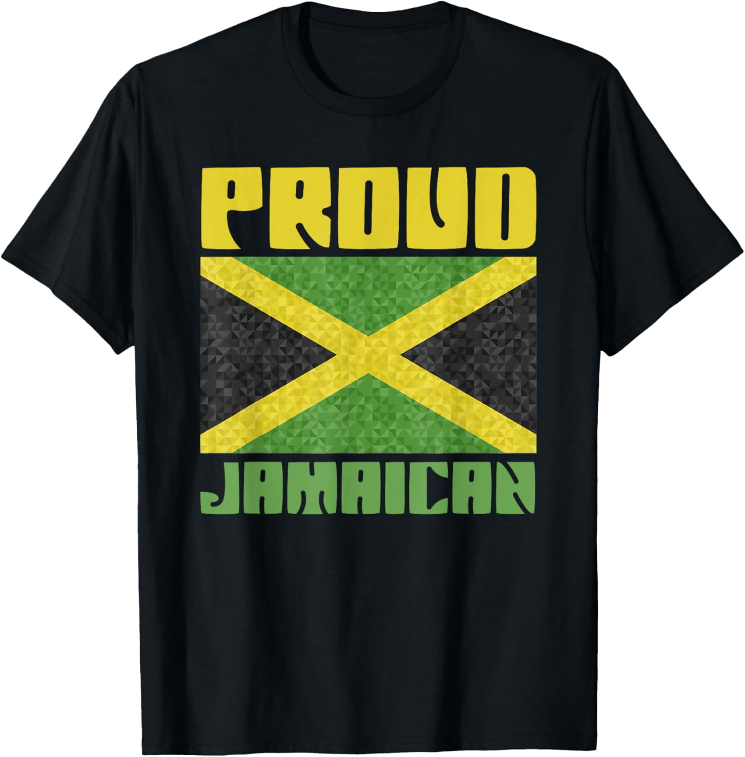 Proud Jamaican Design Cultural Heritage Ancestry T-Shirt - Walmart.com