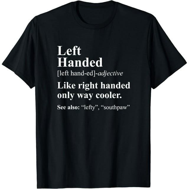 Proud Lefties Be Lefty Vintage Left Handed Southpaw T-Shirt - Walmart.com