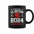 Proud Lil Brother Of A Class Of 2024 Graduate Senior Coffee Mugs ...