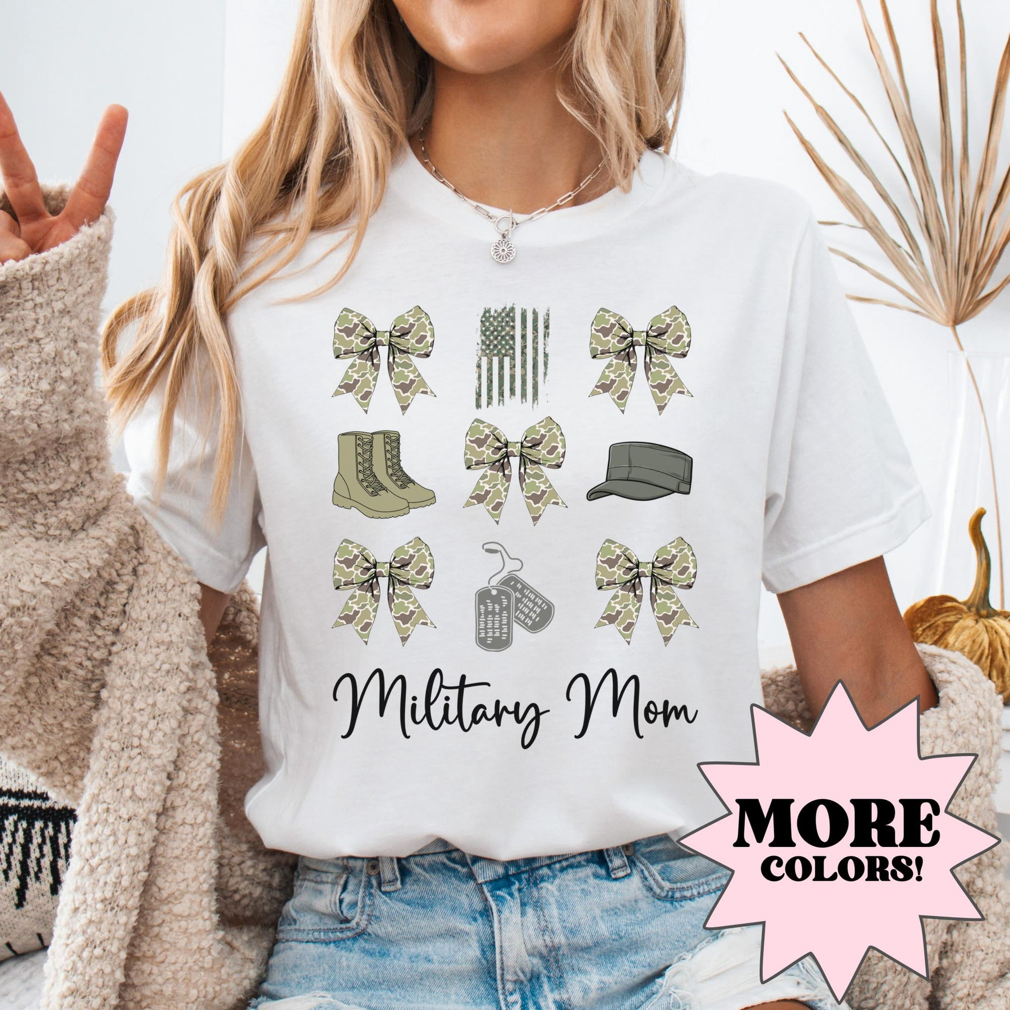 Proud Military Tee Mom Wife Girlfriend Boot Camp Graduation Veteran 39 ...