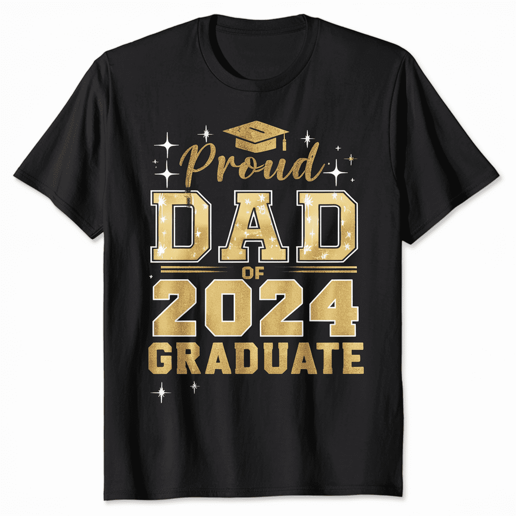 Proud Mom/Dad of a 2024 Senior High Grad Tee Shirt - Walmart.com