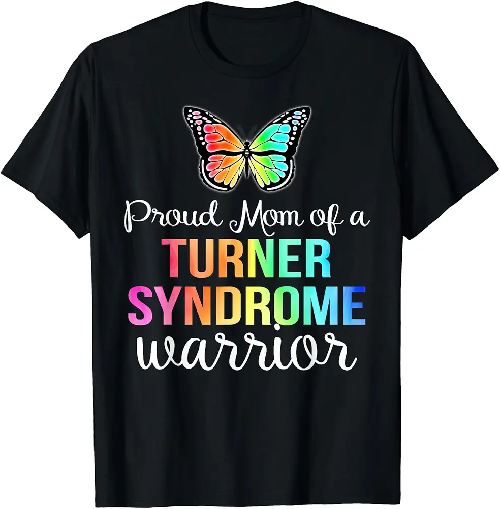 Proud Mom Turner Syndrome Warrior Purple Butterfly Walk Unisex T-Shirt ...