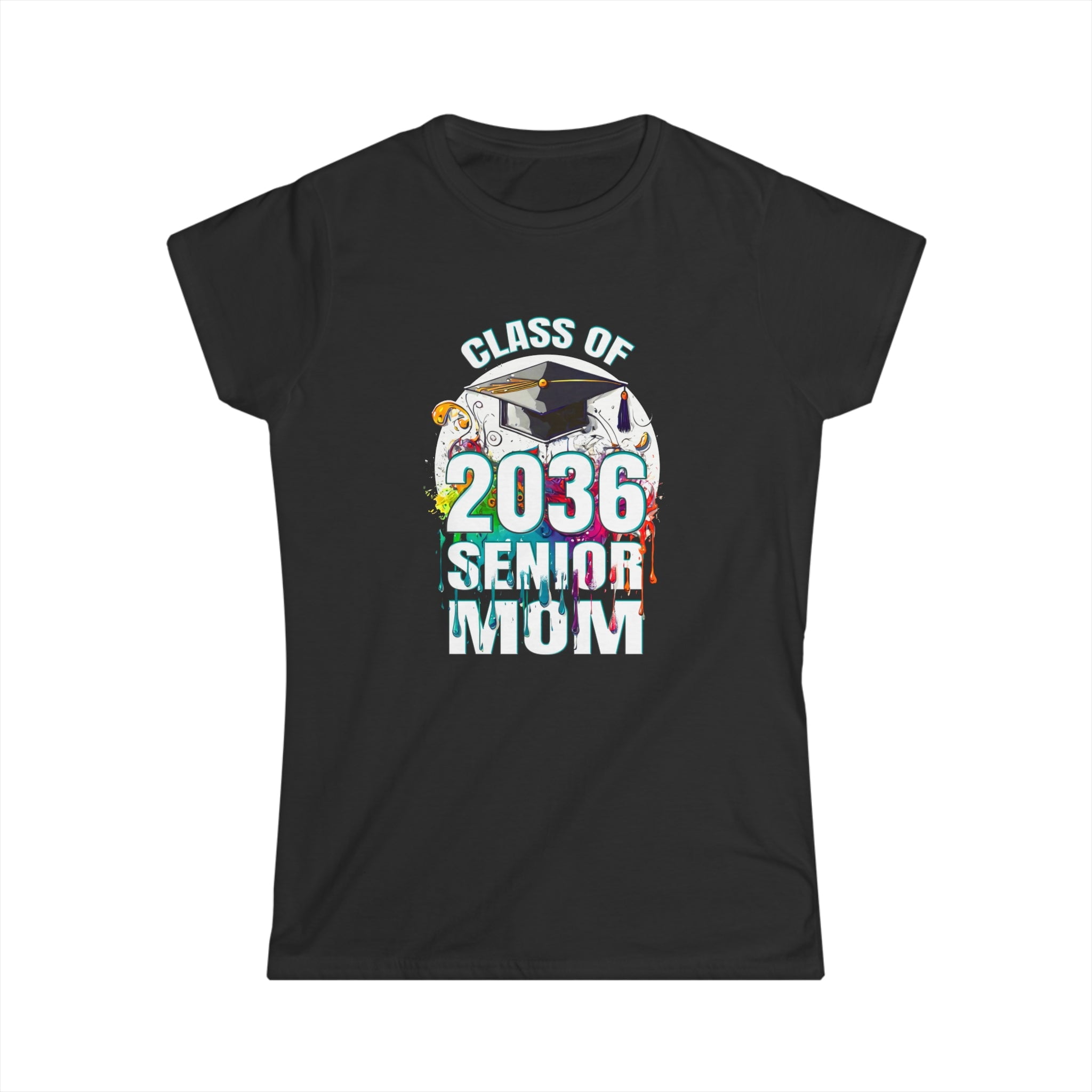 Proud Mom of 2036 Senior Class of 36 Proud Mom 2036 Shirts for Women ...