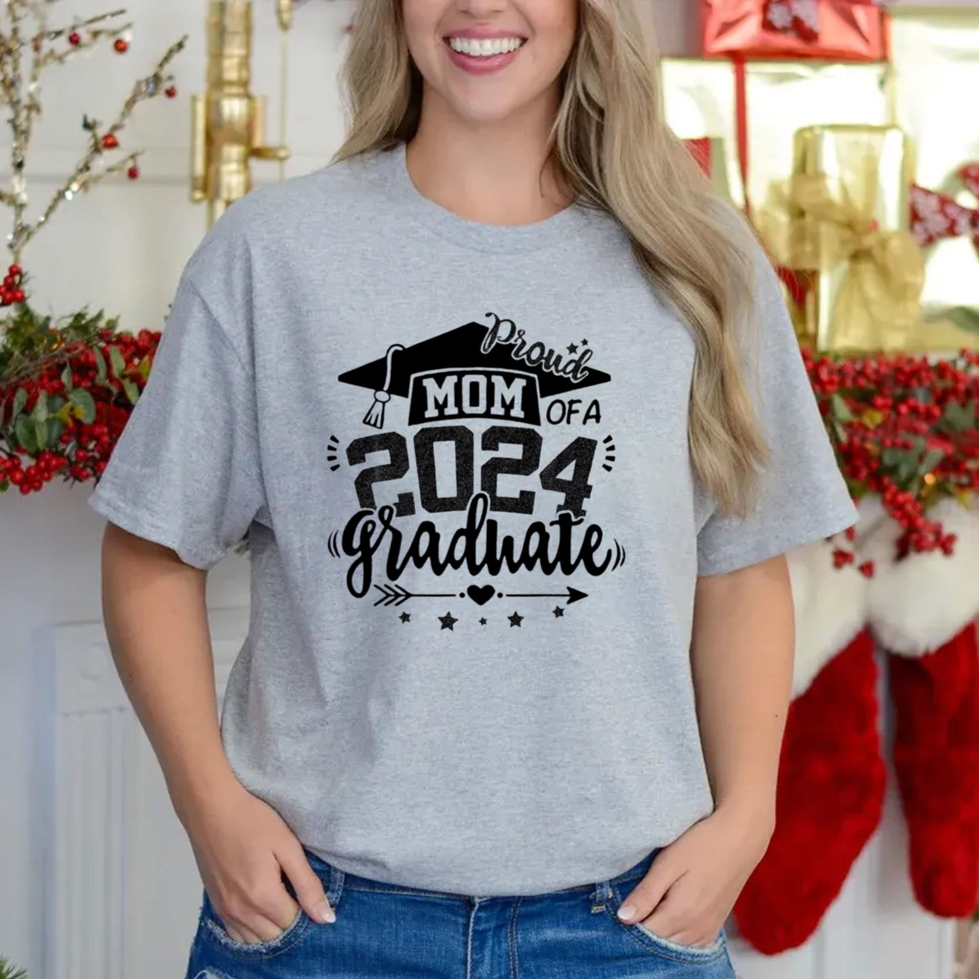 Proud Mom of A 2024 Graduate Shirt,Graduate Mom Shirt,Proud Mom of A ...