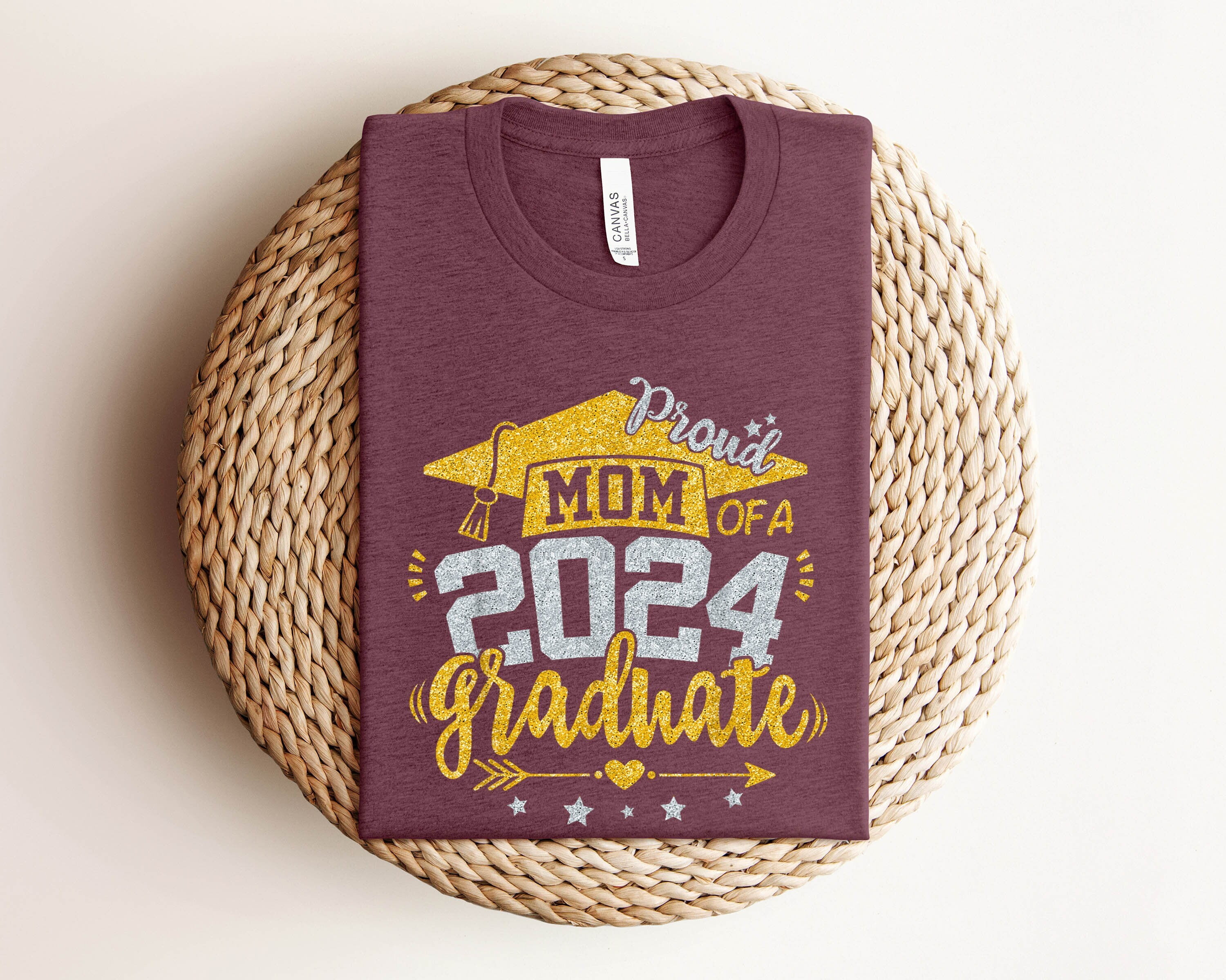 Proud Mom of A 2024 Graduate Shirt,Graduate Mom Shirt,Proud Mom of A ...