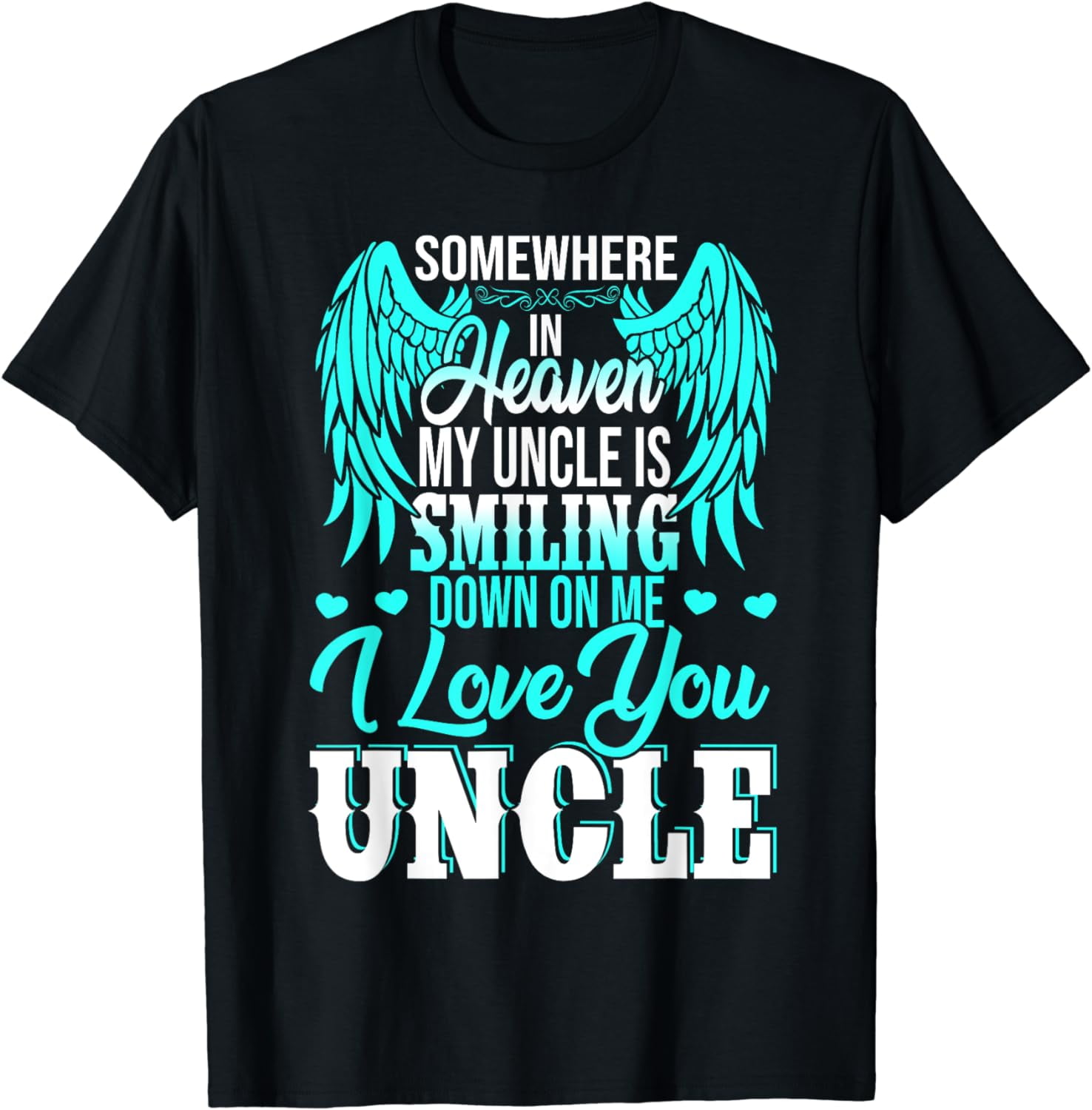 Proud My Uncle In Heaven Happy Father's Day Proud Of Uncle T-Shirt ...