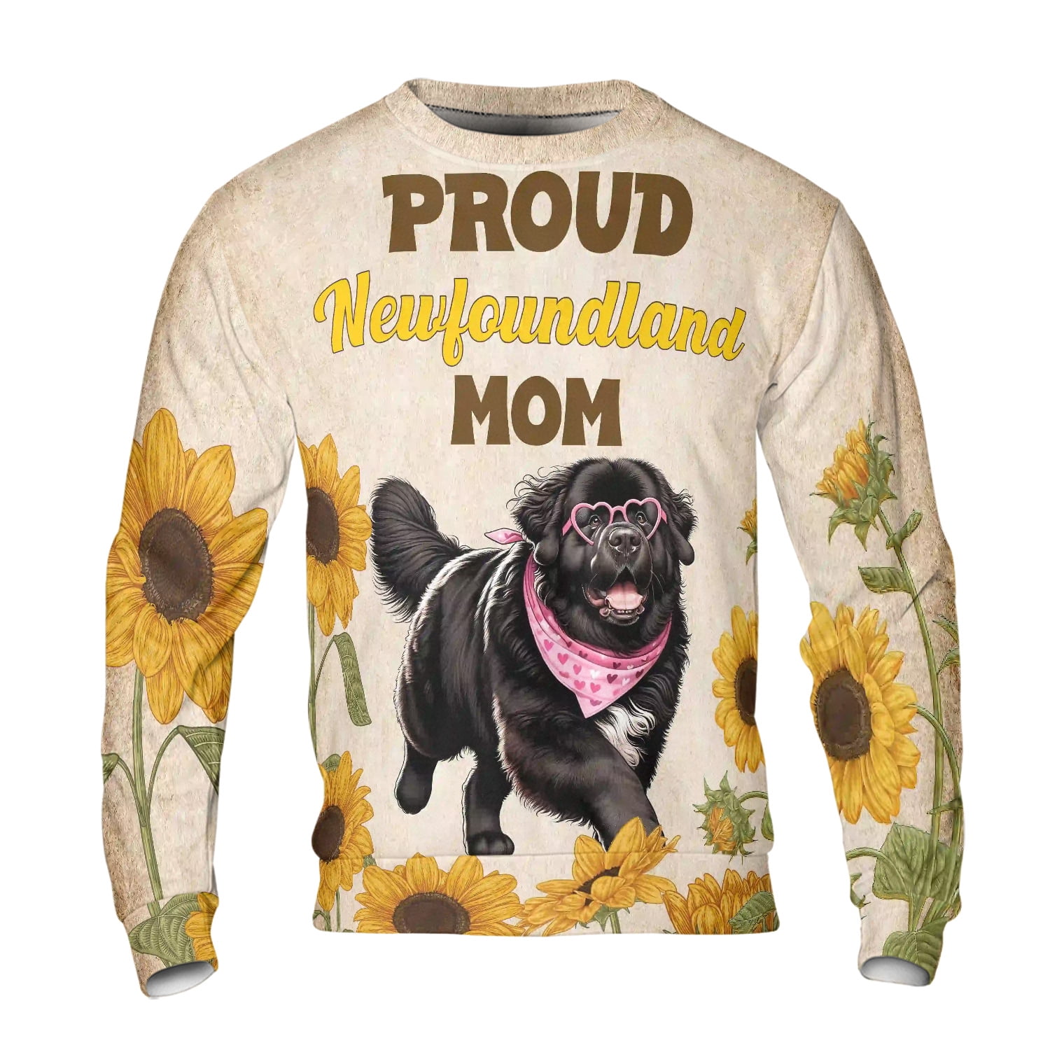 Proud Newfoundland Mom Happy Mother's Day with Love All Over Print 3D ...