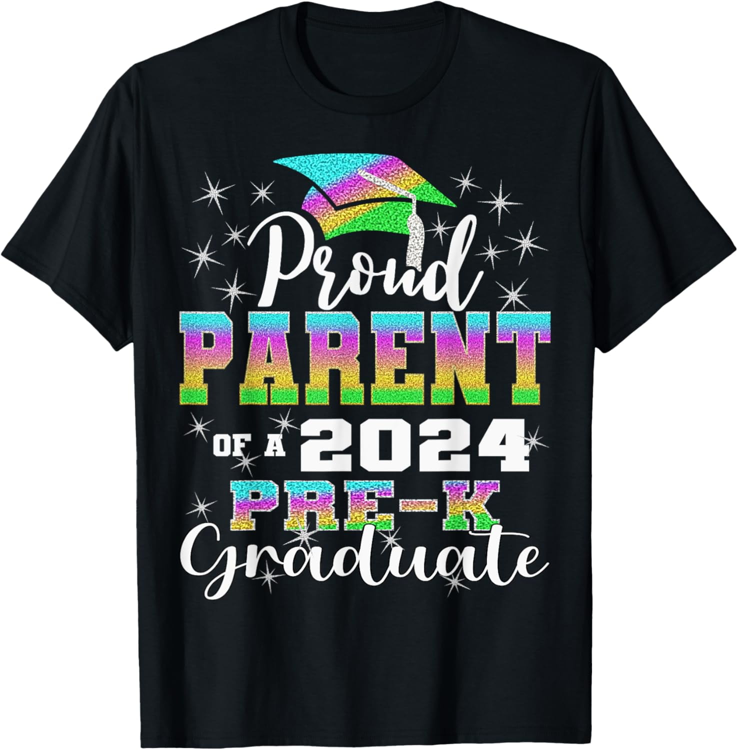 Proud Parent of PreK School Graduate 2024 Graduation Parent T-Shirt ...