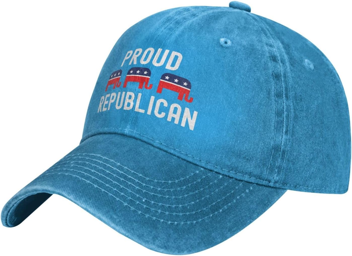 Proud Republican Hat Elephant Pro Trump 2024 Red Vote Hat Baseball Cap ...