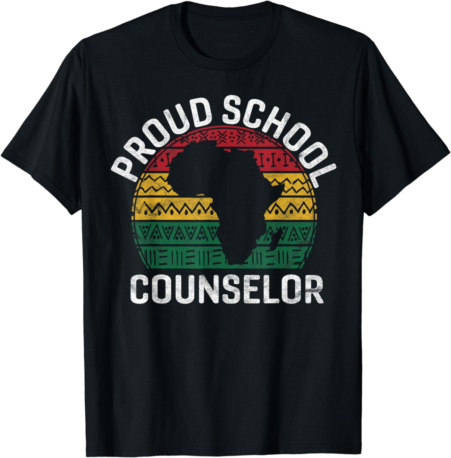 Proud School Counselor Gift Pride Black History Month Pupil T-Shirt ...