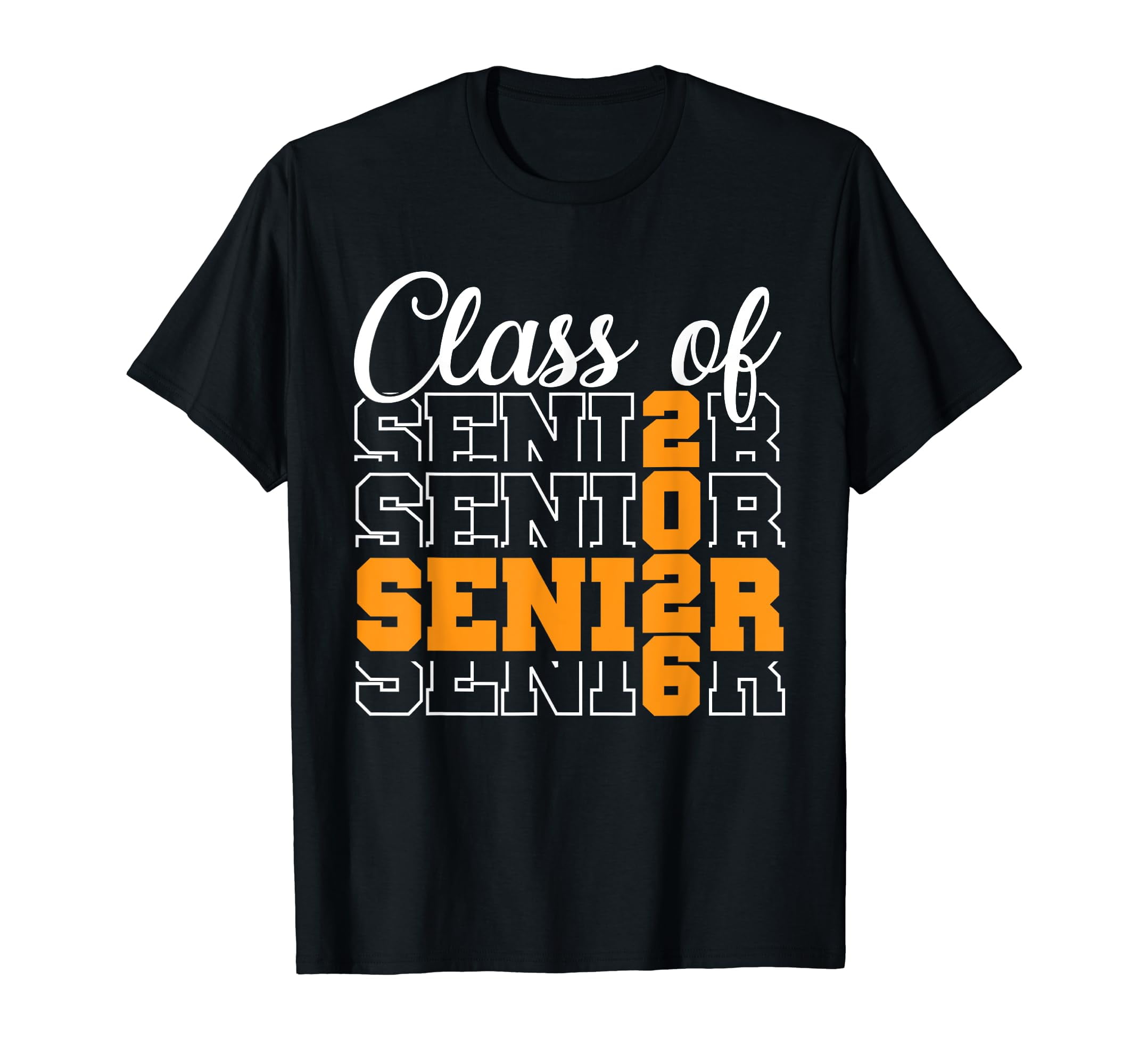 Proud Senior 2026 Graduation High School Class of 26 Men T-Shirt ...