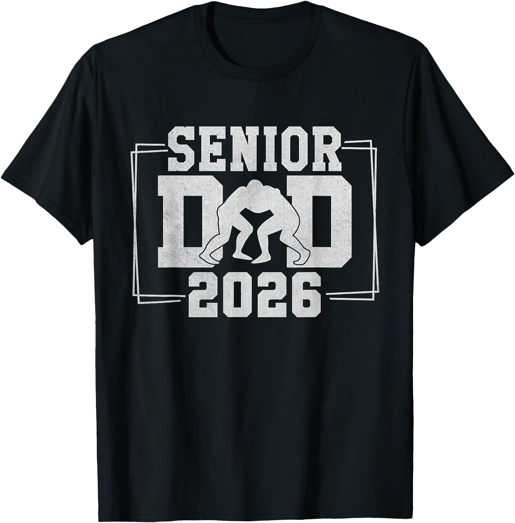 Proud Senior Dad 2026 Wrestling T-Shirt for Class of 2026 Supporters ...