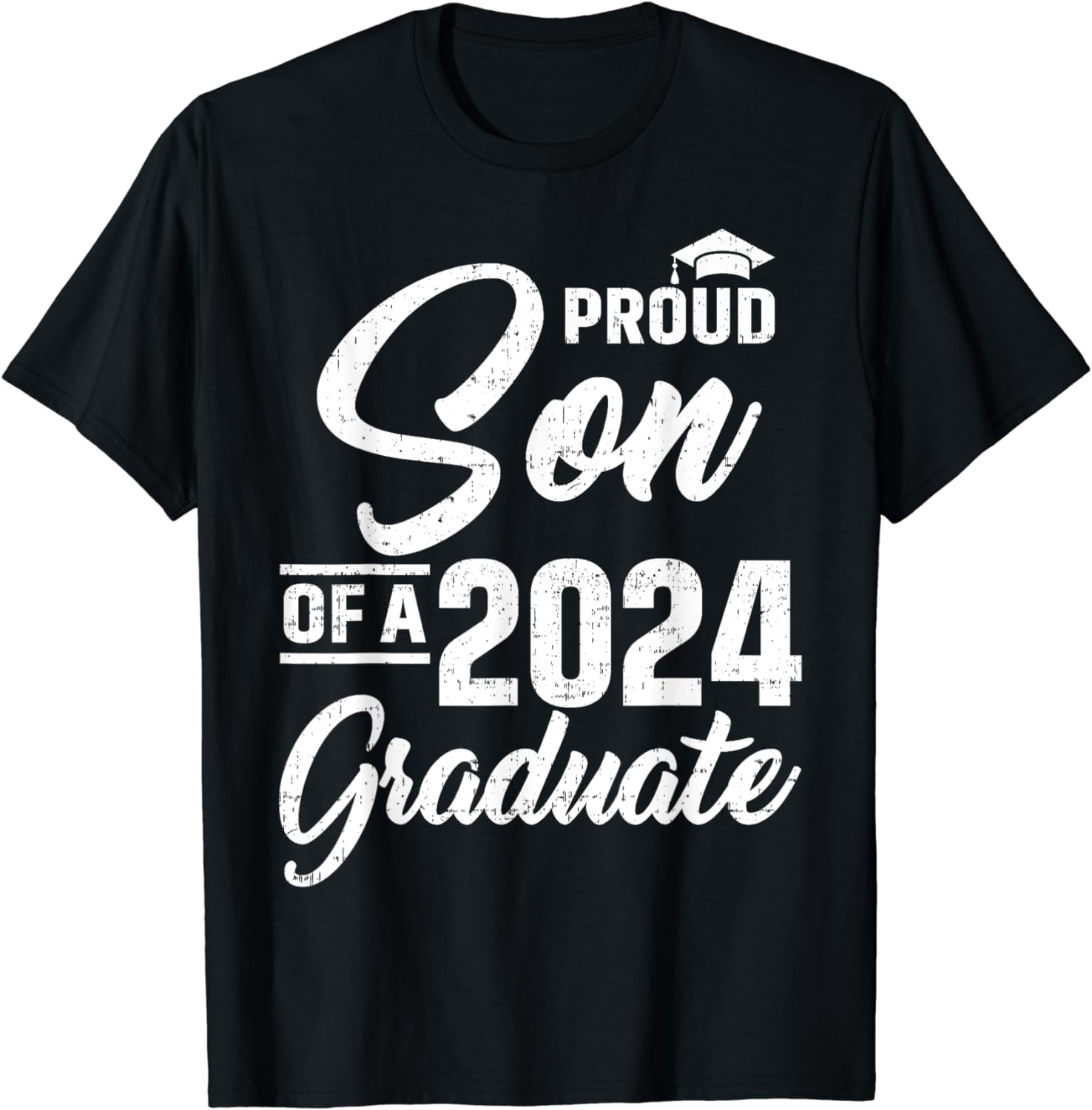 Proud Son Of A Class Of 2024 Graduate Senior Graduation T-Shirt ...
