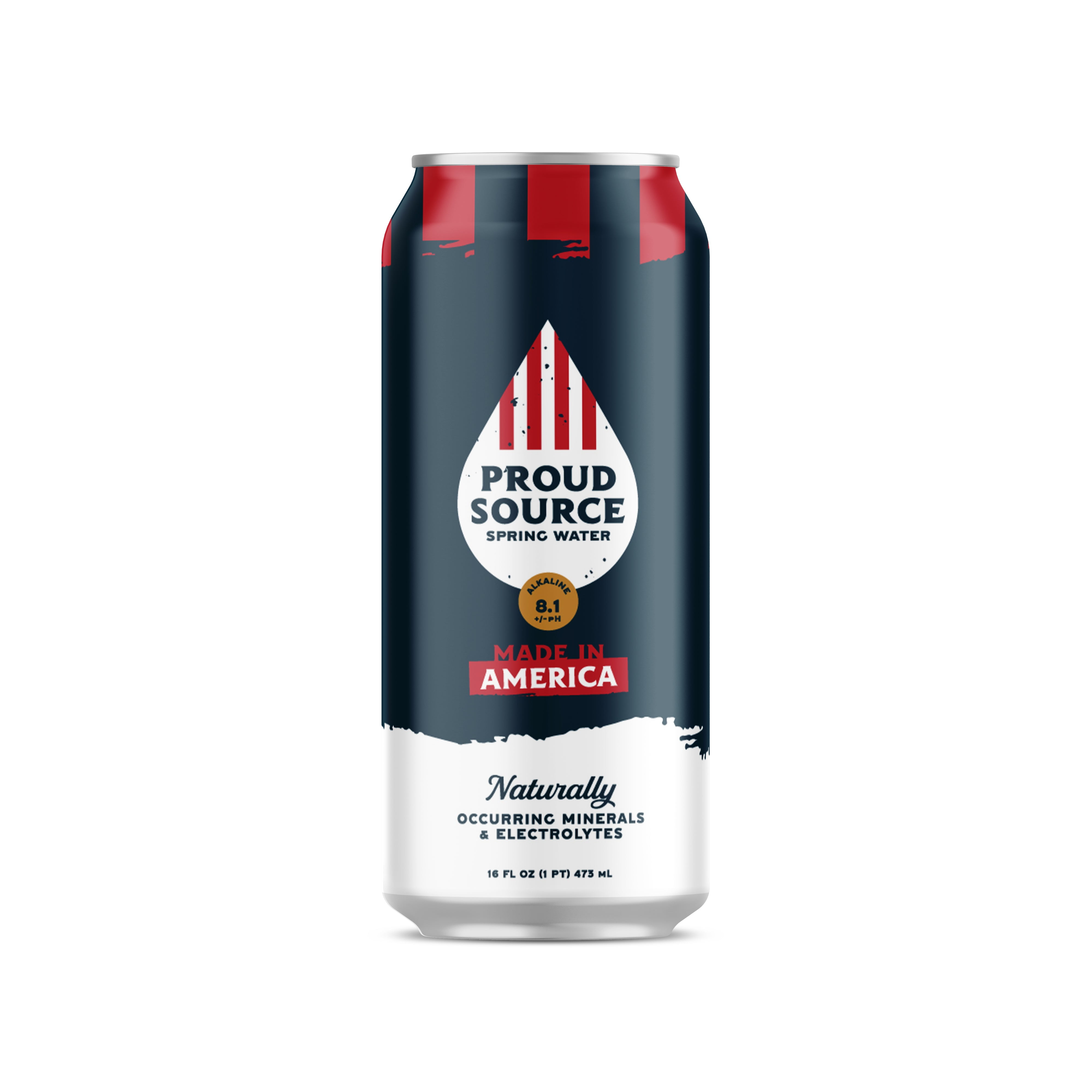 Proud Source Spring Water, 16 OZ , Can - Walmart.com