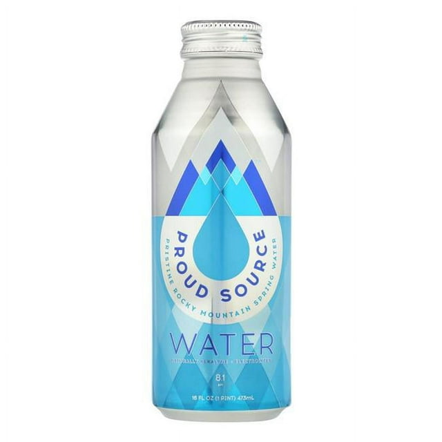Proud Source Water - Pure Drinking 16 fl oz Single Serve Spring Water ...