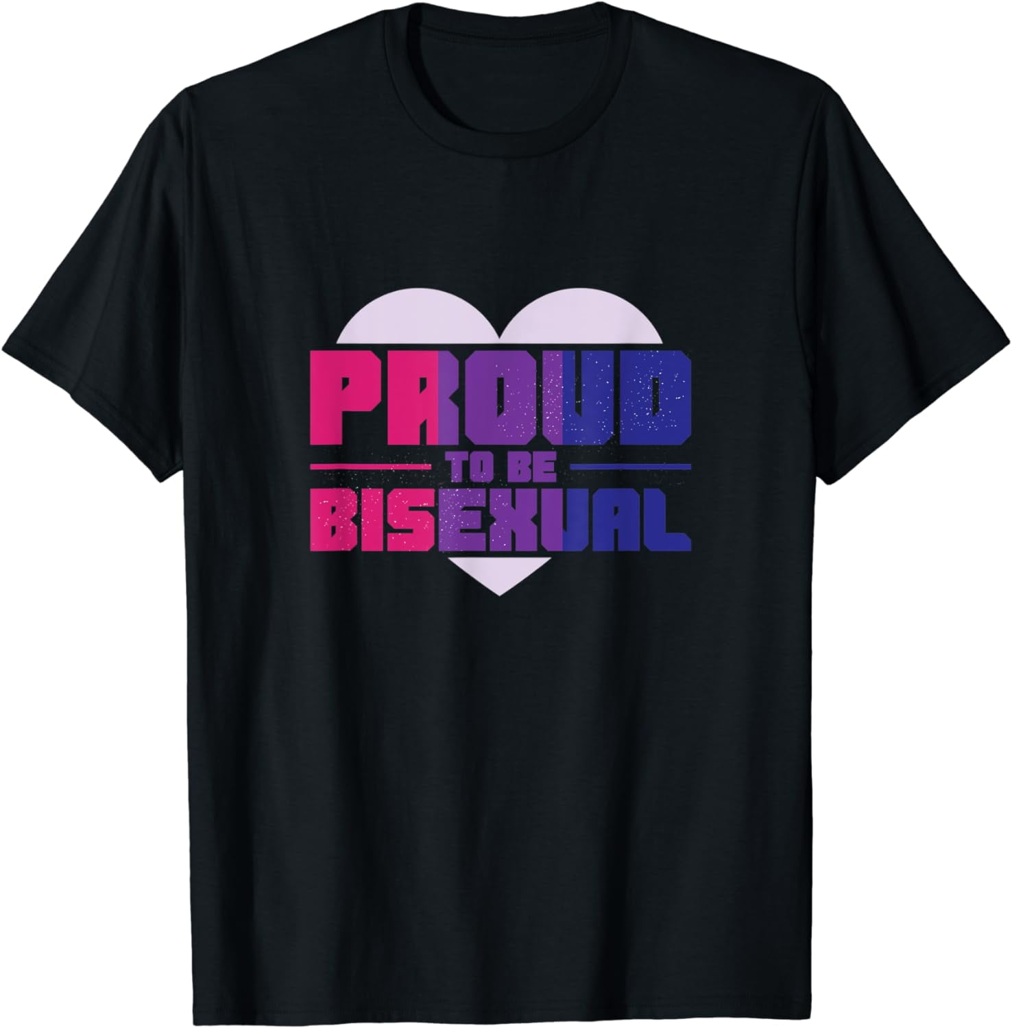 Proud To Be Bisexual T-Shirt - LGBTQI+ Pride Gay Trans Tee - Walmart.com