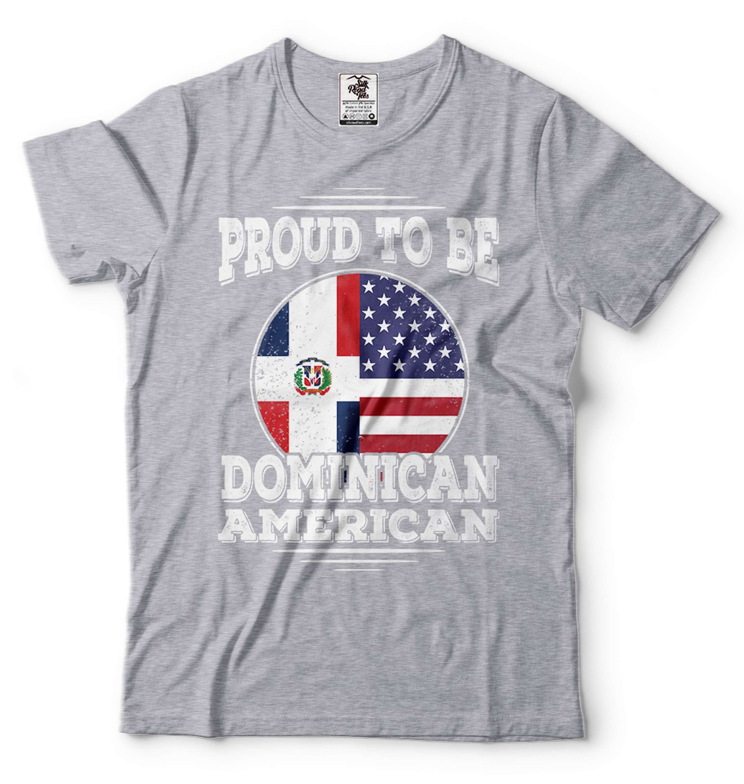 Proud To Be Dominican American Shirt Dominican Republic Patriotic ...