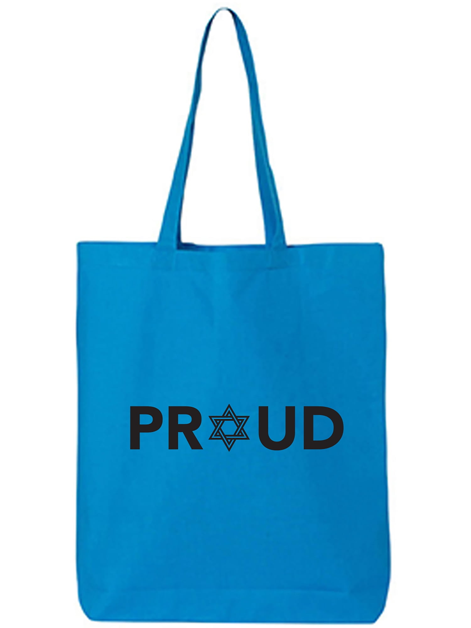 Proud To Be Jewish Cotton Canvas Tote Bag - Walmart.com