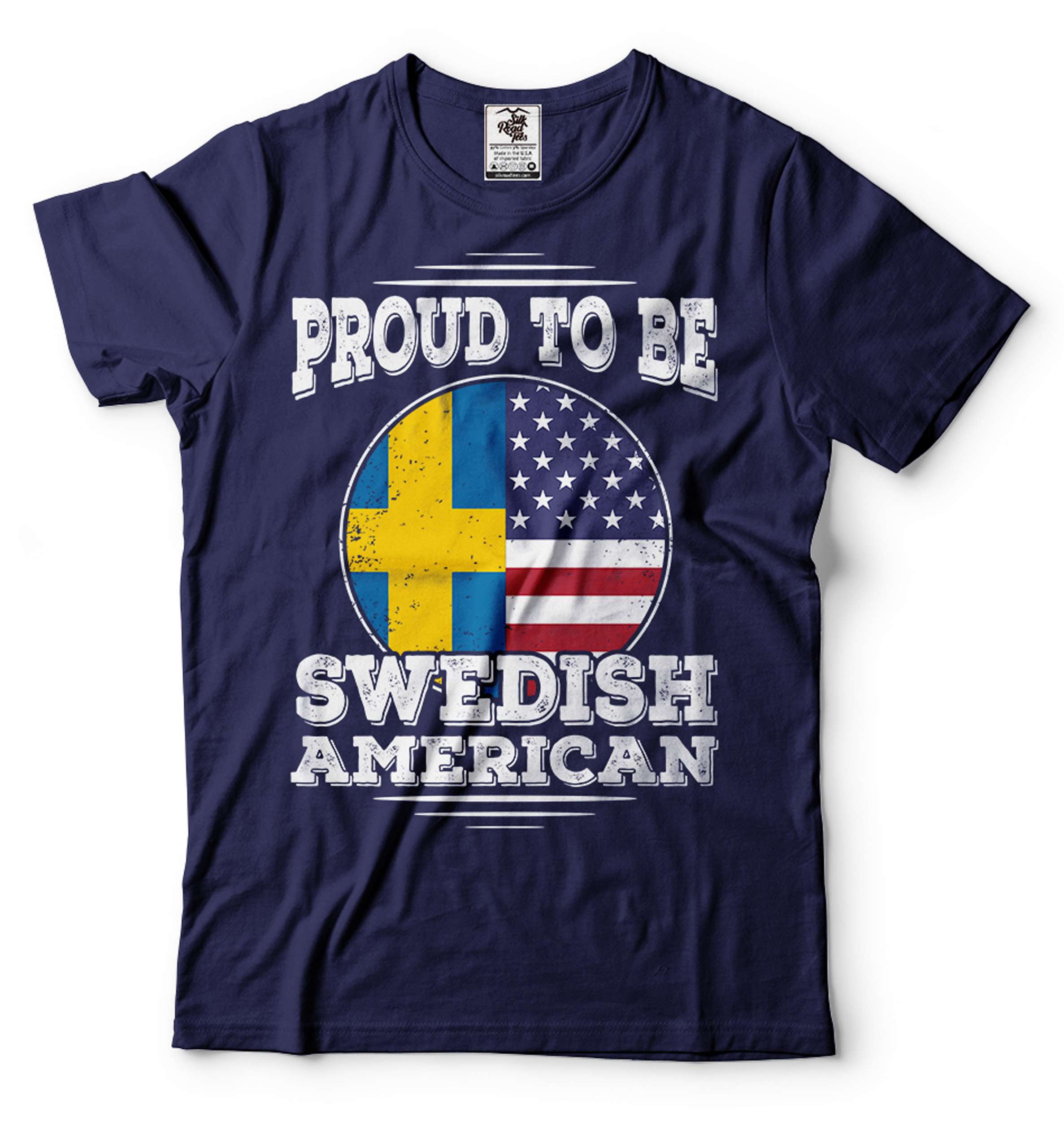Proud To Be Swedish American Shirt America Sweden Shirt Sweden ...