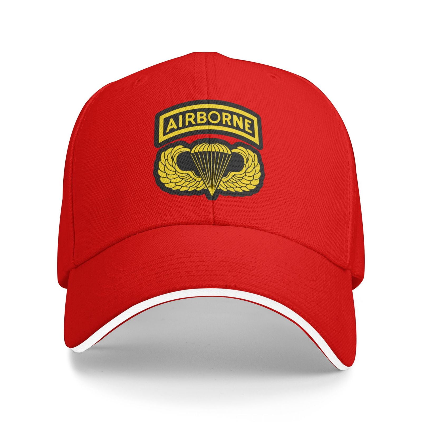 Proud U.S Airborne Paratrooper Unisex Adult Baseball Caps Adjustable ...