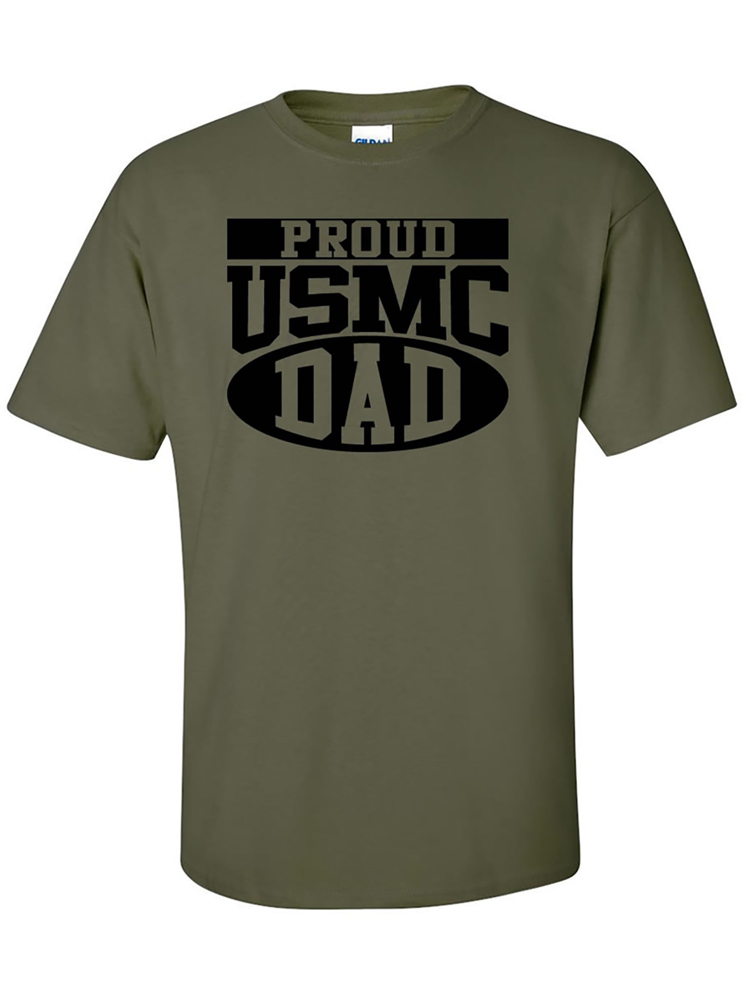 Proud USMC Dad Short Sleeve T-Shirt - Walmart.com