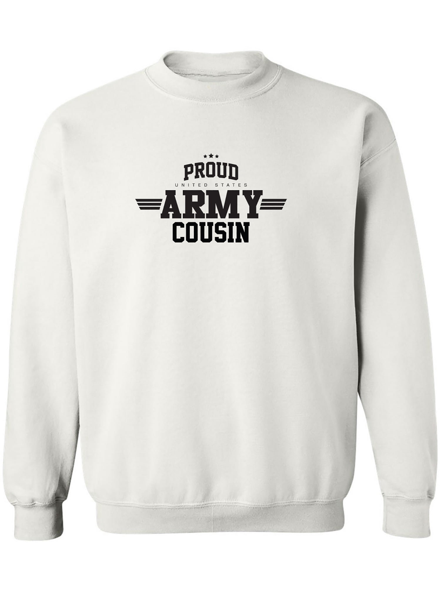 Proud United States Army COUSIN Crewneck Sweatshirt - Walmart.com