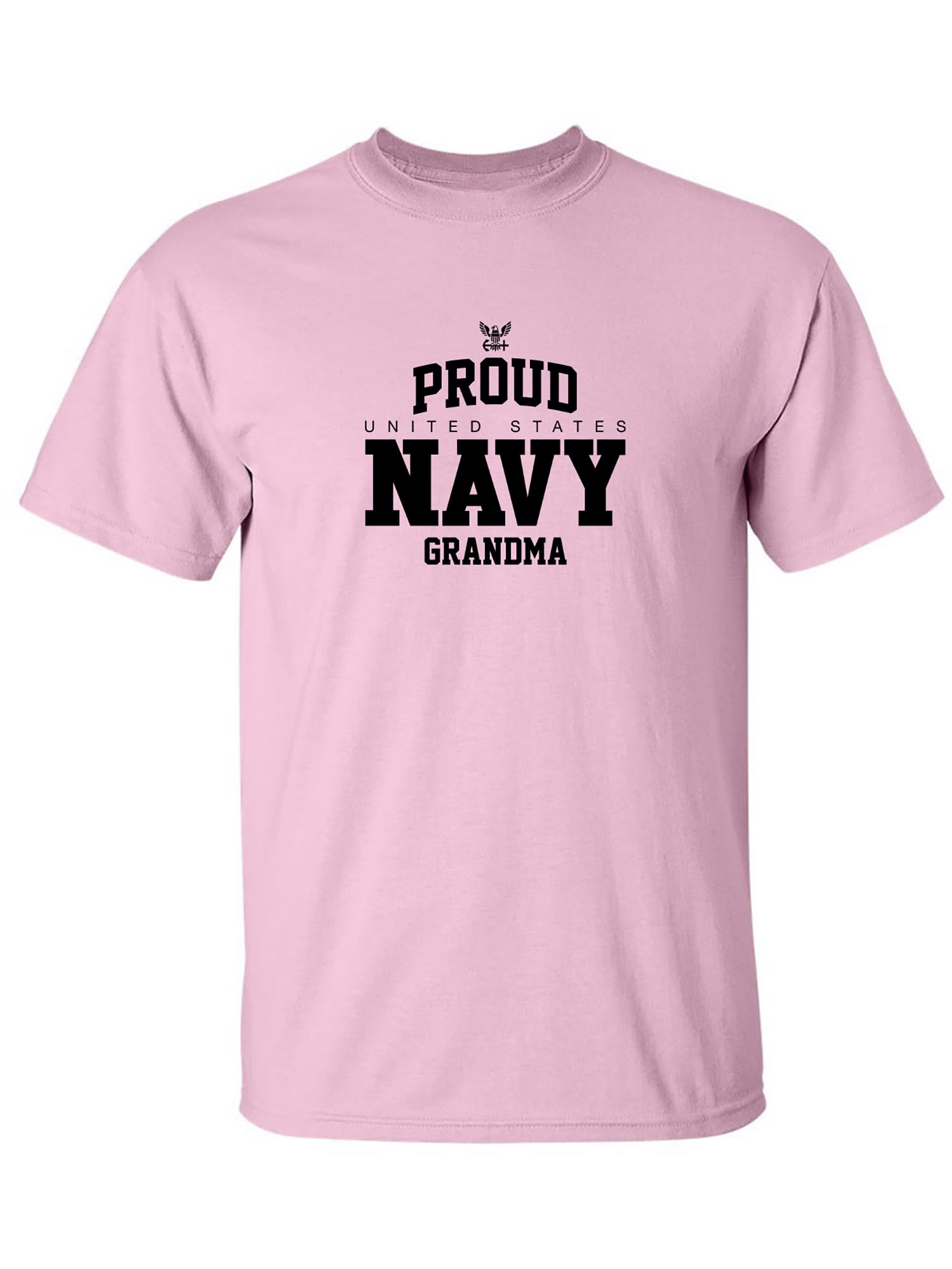 Proud United States Navy GRANDMA Adult Short Sleeve T-shirt - Walmart ...