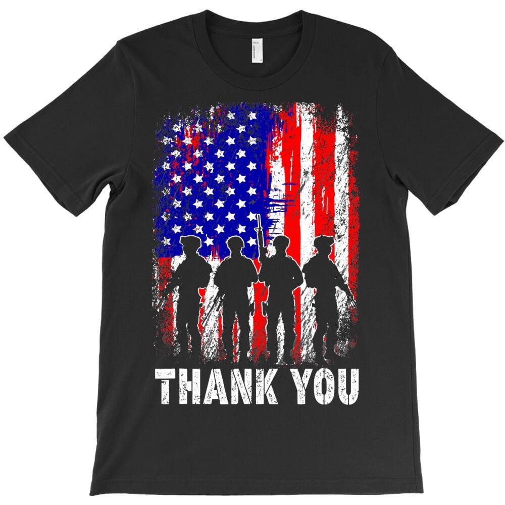 Proud Veteran American Flag, Thank You Veterans Military Appreciation ...