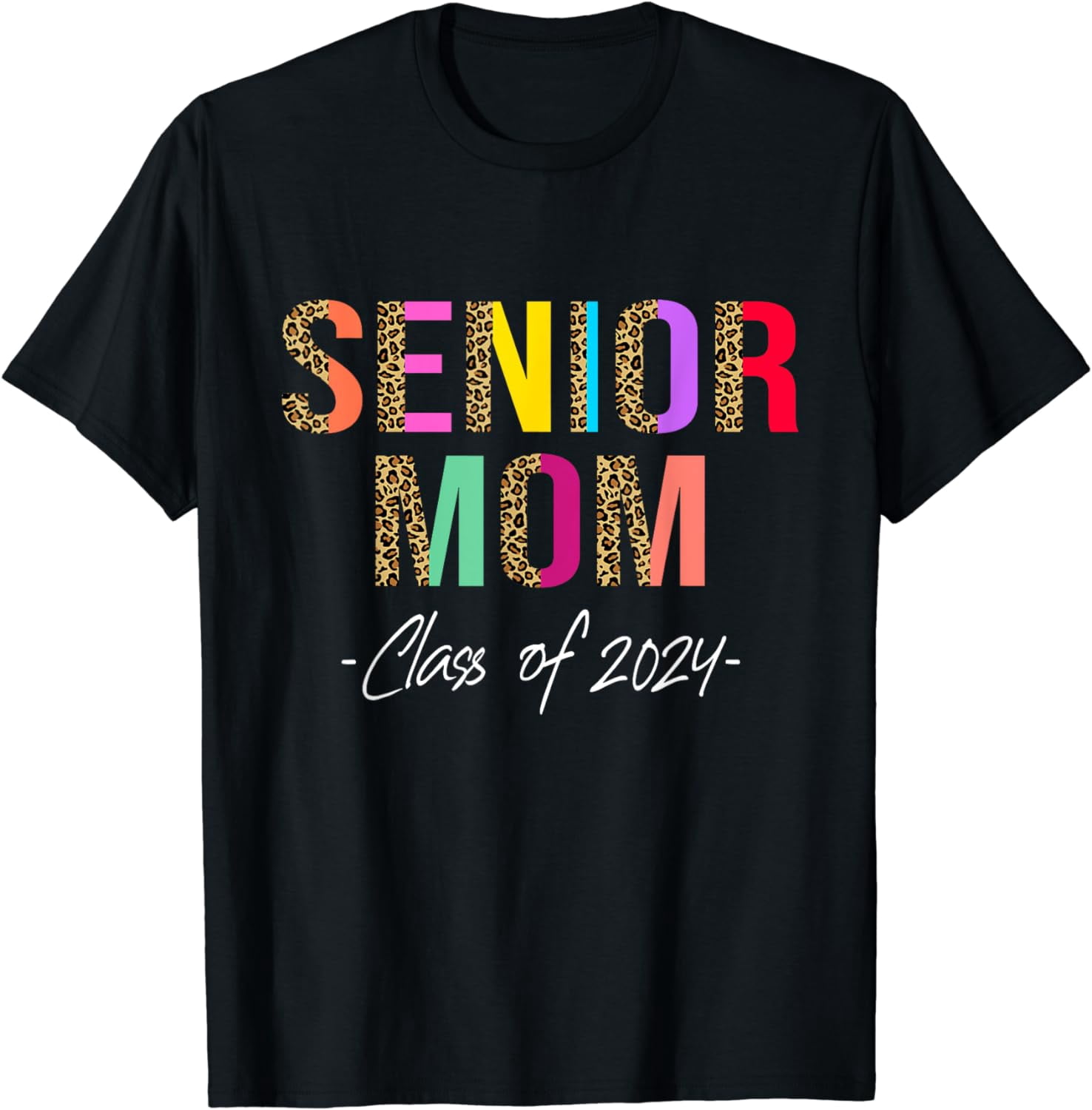 Proud mom Class of 2024 Senior Graduate Senior 24 T-Shirt - Walmart.com